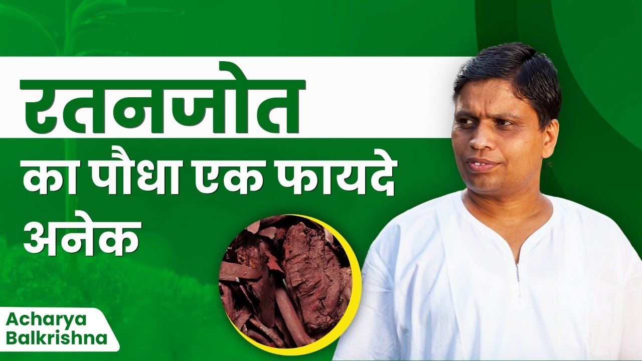 रतनजोत का पौधा एक फायदे अनेक || Acharya Balkrishna - YouTube