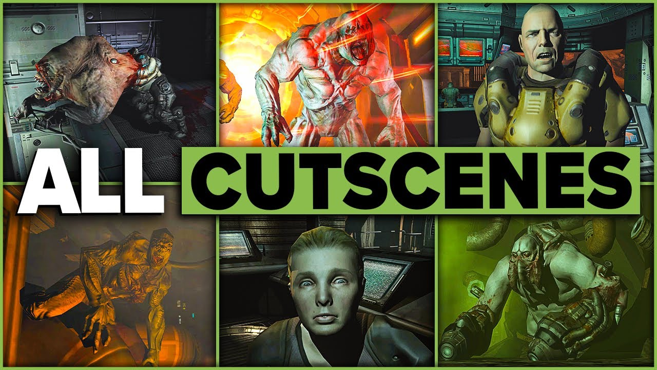 Doom 3: Redux - All Cutscenes (With Subtitles) - YouTube