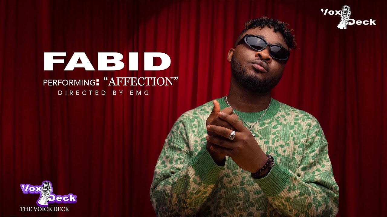 Fabid - Affection Live on VoxDeck Sessions (Performances) - YouTube