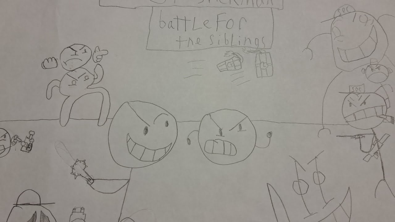 THE CREATION OF STICKMAN (battle for the siblings) - YouTube