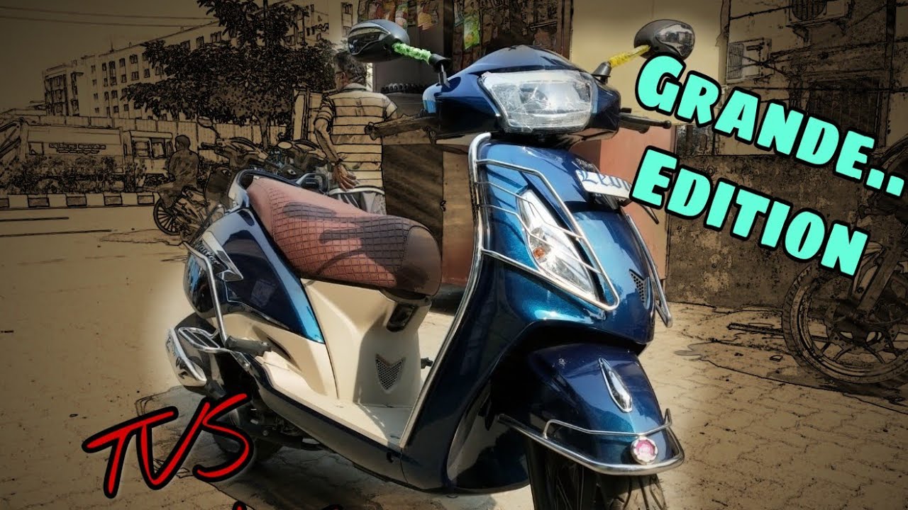 Tvs Jupiter grande Edition | 360 view | specifications | 2018 - YouTube