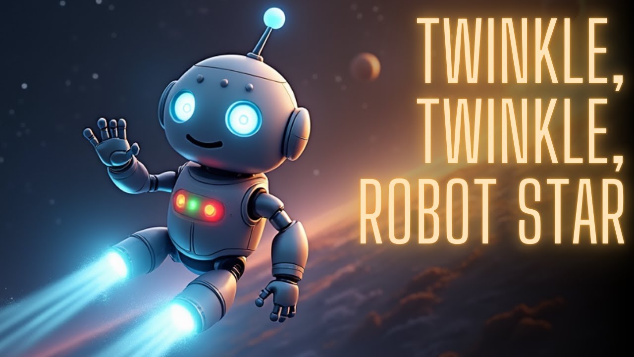 Twinkle, Twinkle, Robot Star Fun Kids Song - YouTube