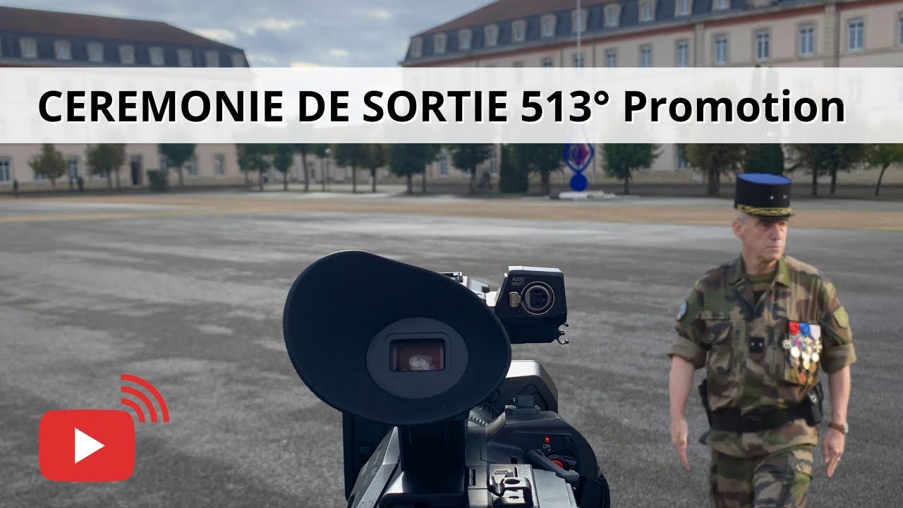 🔴[EN DIRECT] CEREMONIE DE SORTIE 513e PROMOTION - YouTube