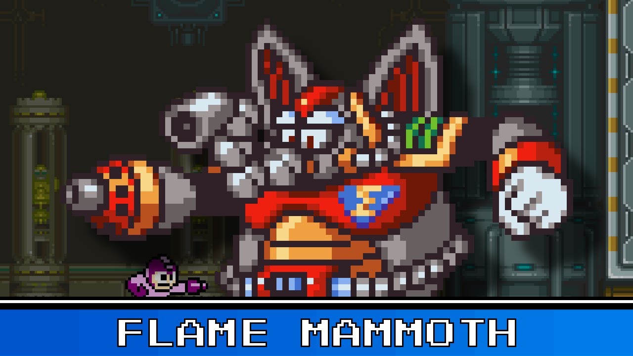 Flame Mammoth 8 Bit Remix - Mega Man X - YouTube