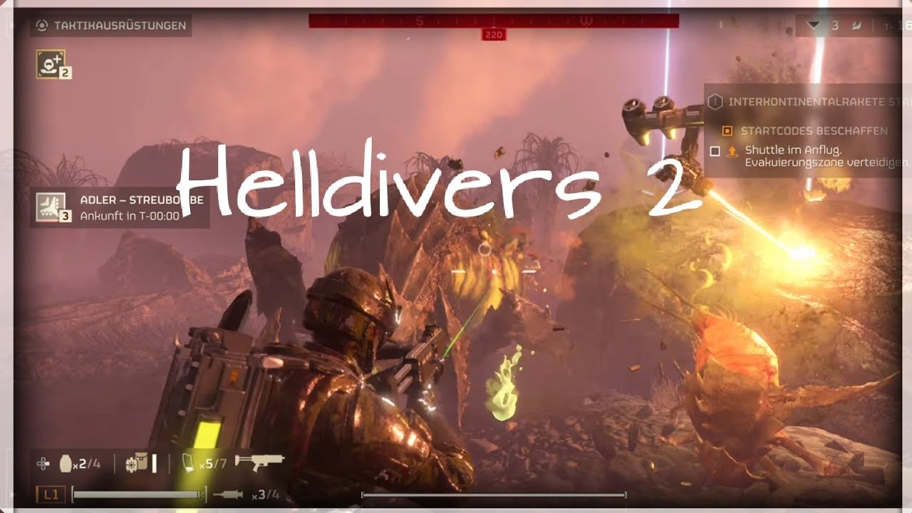 HELLDIVERS 2 Lets kill some Bugs - YouTube