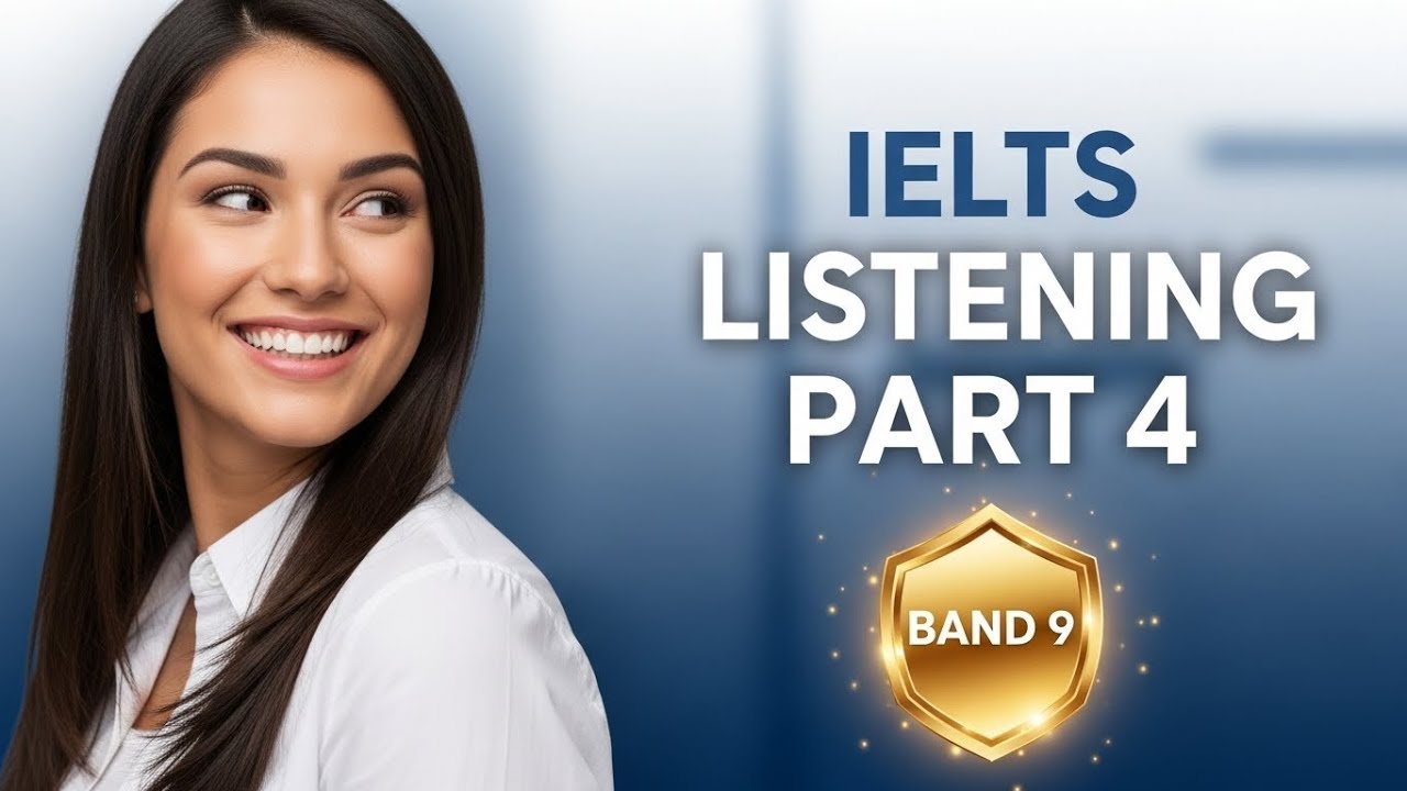 IELTS Listening Part 4 | Can You Score 10/10? (NEW Practice Test 2026 ...