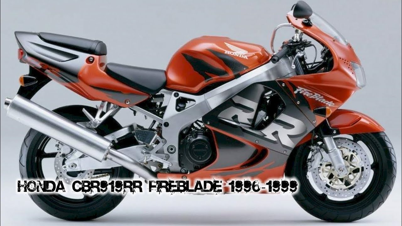 Honda CBR919RR Fireblade 1996-1999 ||| мотопластик.рф - YouTube