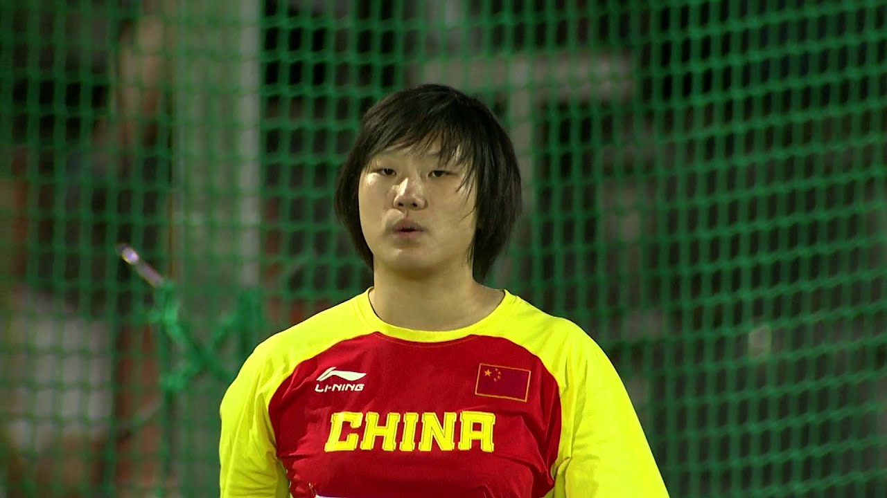 WYC Donetsk 2013 - Discus Throw Girls Final - YouTube