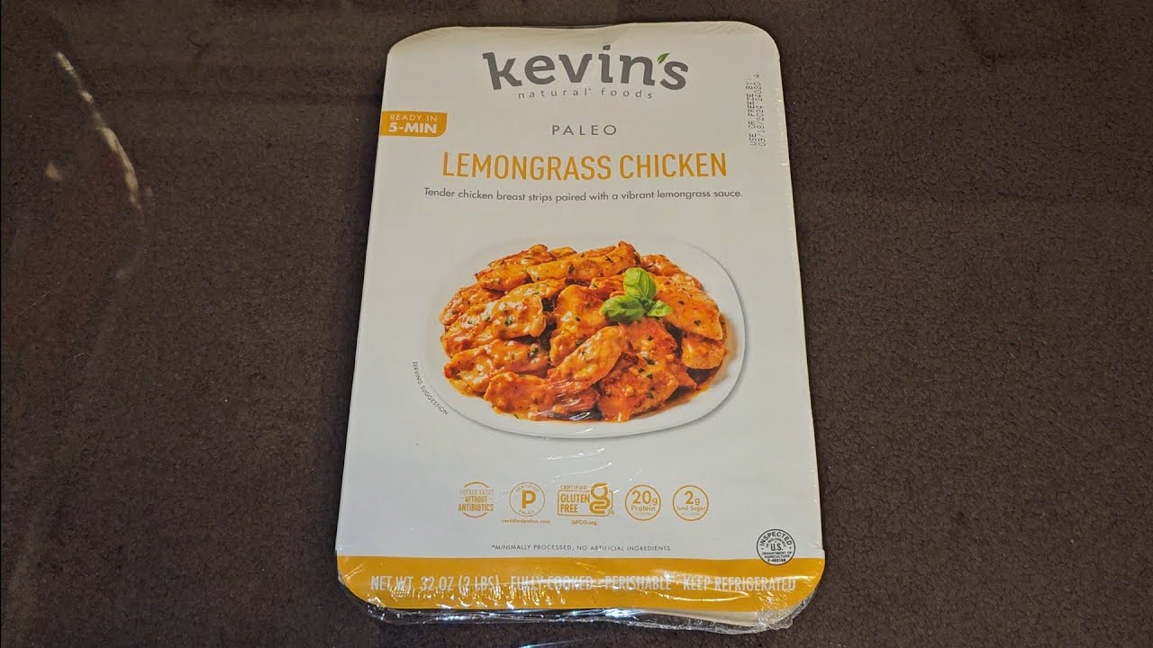Costco Sale Item Review Kevin's Natural Foods Paleo Lemongrass Chicken ...