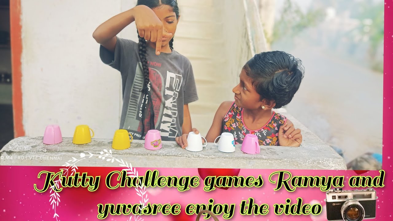 Dive into Comedy Gold: Kutty Challenge Games with Ramya & Yuvasree on ...