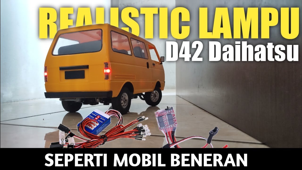Rc Wpl D42 Daihatsu 1000 pasang modul lampu | wpl d42 realistic lamp ...