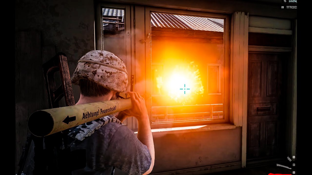 Power of Rocket Launcher in PUBG PC VERSION - YouTube