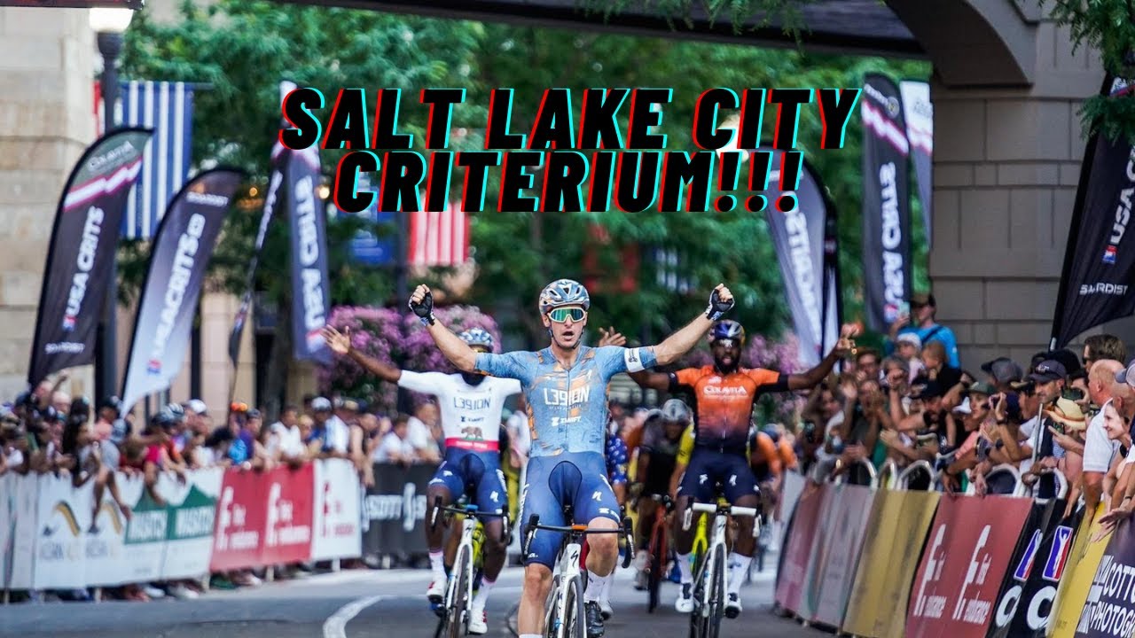 Salt Lake City CriteriumHighlight | crit racing - YouTube