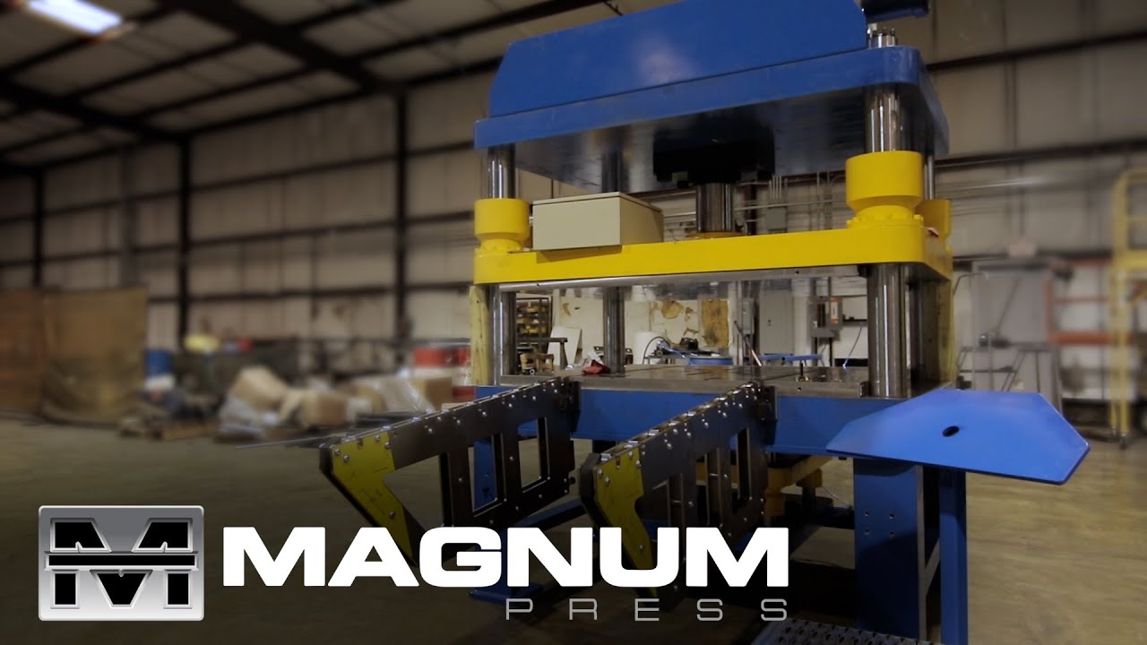 400 Ton Press | Magnum Press - YouTube
