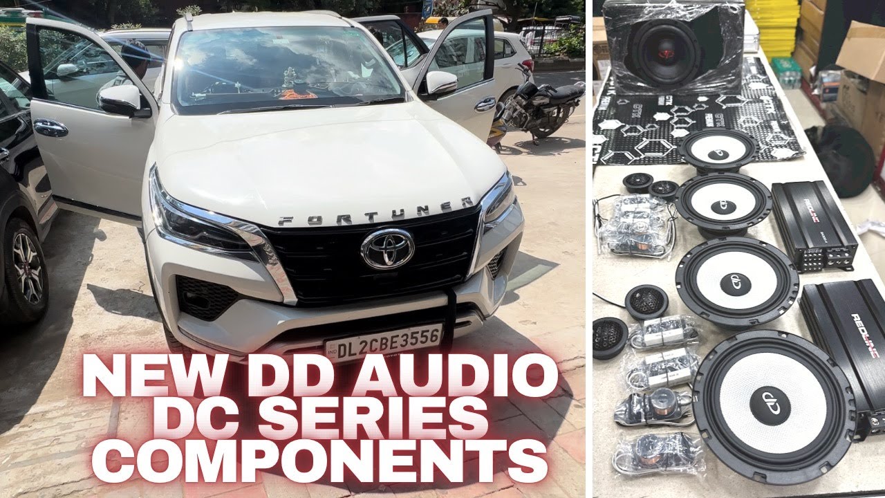 TOYOTA FORTUNER 2023 AUDIO UPGRADE | ALL NEW DD AUDIO DC SERIES ...