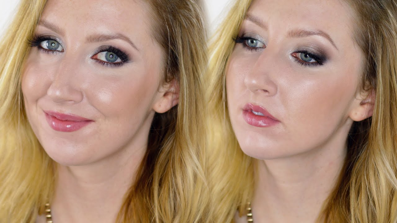 Bronzed Daytime Smokey Eye, Amy Schumer Inspired Makeup - YouTube