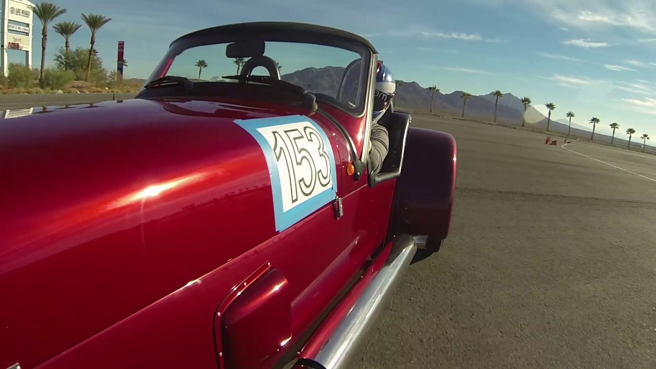LVRSCCA Autocross - 2016-12-11 - Superformance S1 (Lotus 7 replica ...