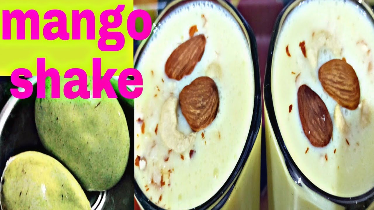 Mango shake recipe - YouTube