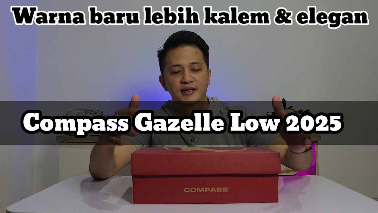 Review Compass Gazelle Low new colorway 2025 - YouTube