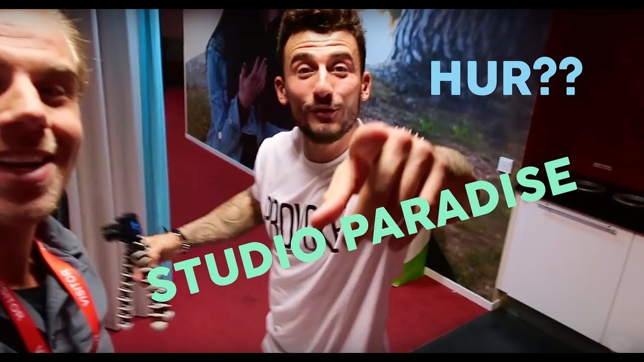 INSPELNING AV STUDIO PARADISE | ROBIN MOS MINI VLOG 1 - YouTube