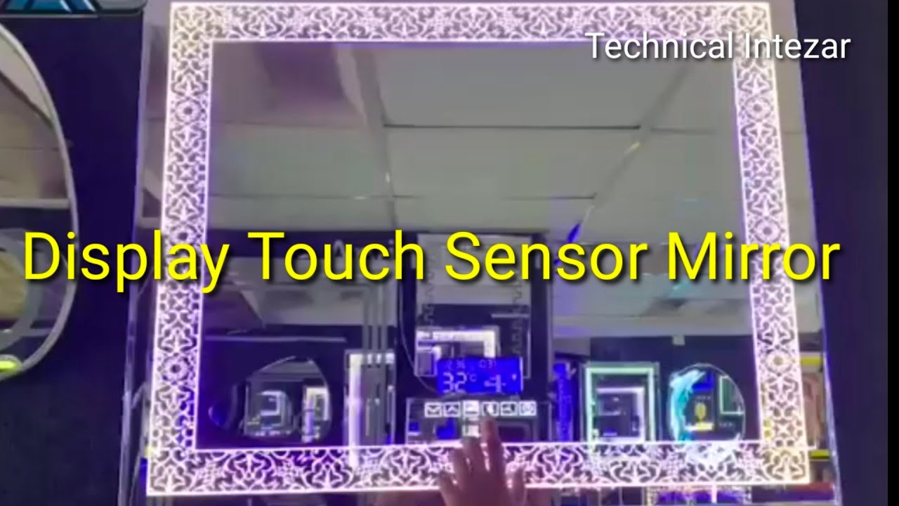 Display Sensor for LED Mirror - YouTube