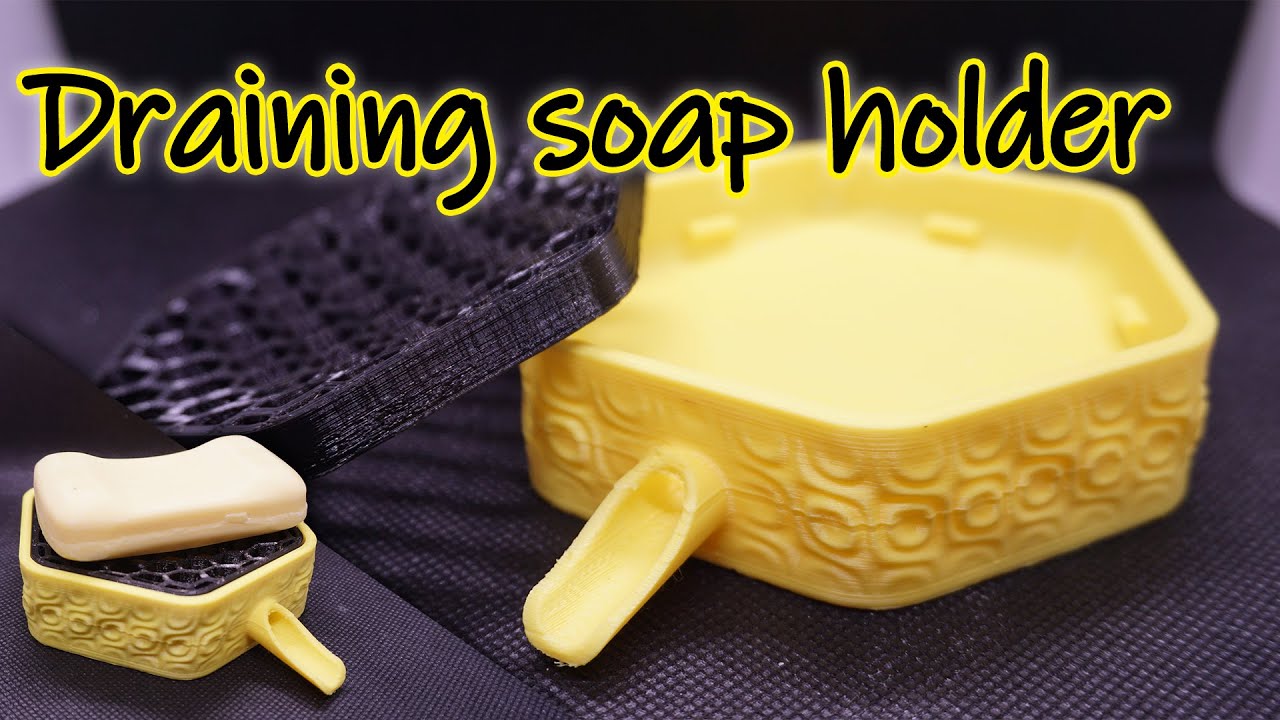 3D Printing TimeLapses - Draining soap holder - YouTube