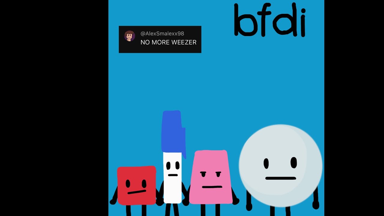 WEEZER IN BFDI ??? (Not clickbait) (Weezer Buddy Holly) - YouTube