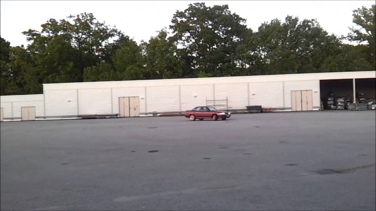 Subaru Legacy RS Turbo with Impreza STi Type R Ver.5 drivetrain - YouTube
