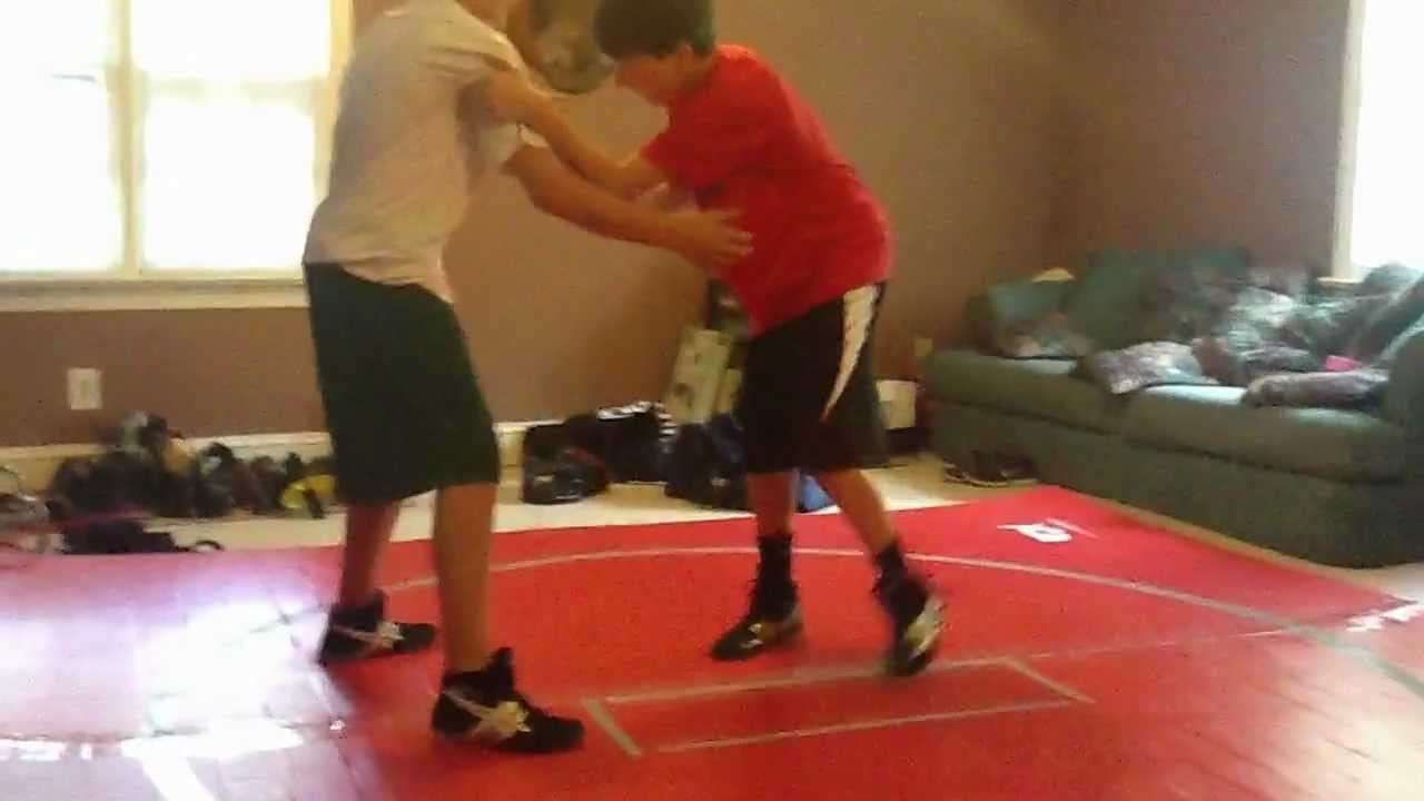 HOOK / POST single leg (wrestling move) - YouTube