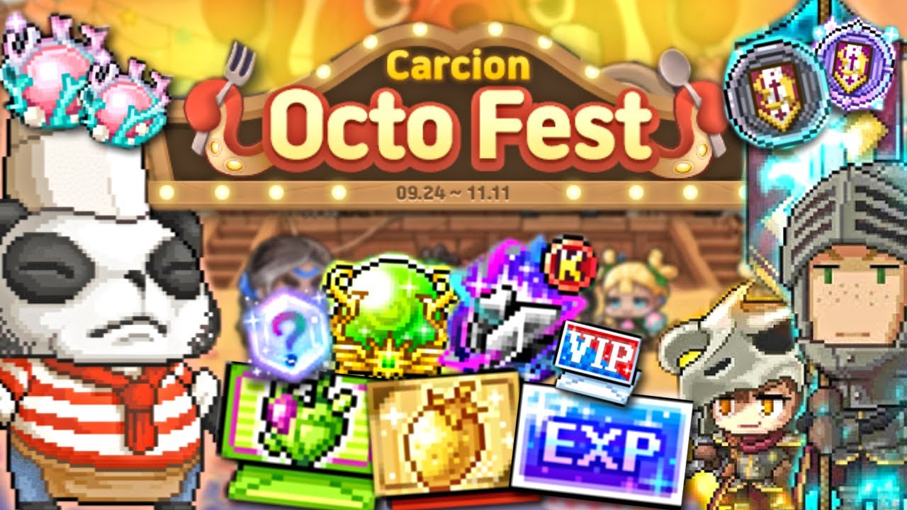 Maplestory Carcion Octo Fest EVENT GUIDE / Tips & Tricks - YouTube
