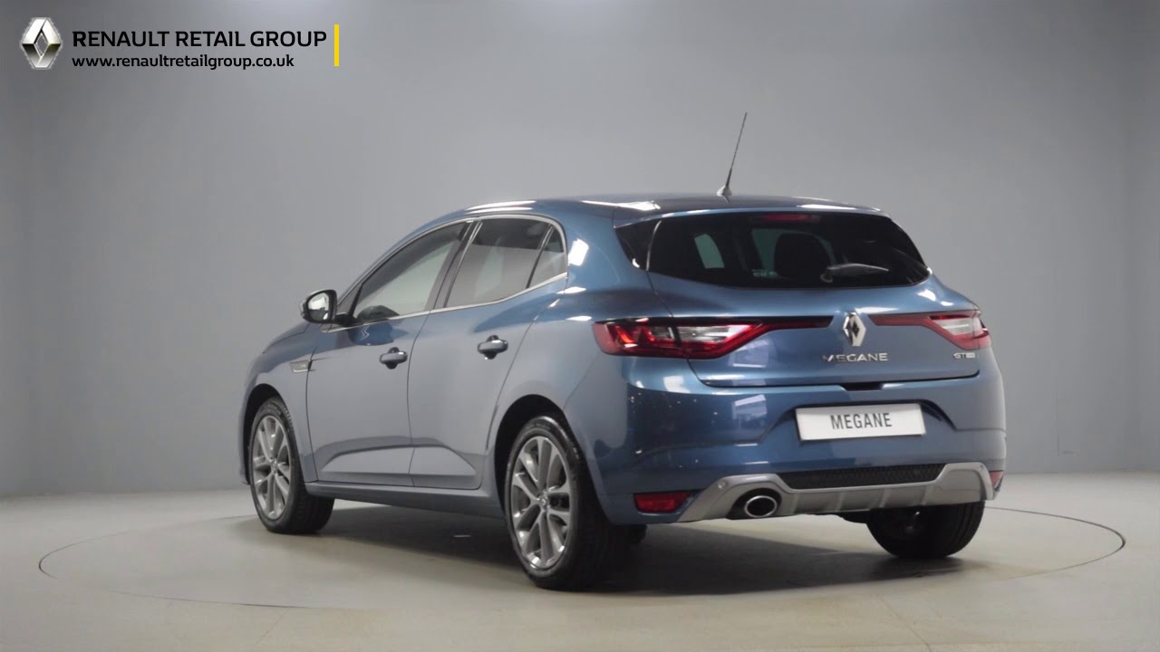Renault Megane Gt Line Steel Blue - YouTube