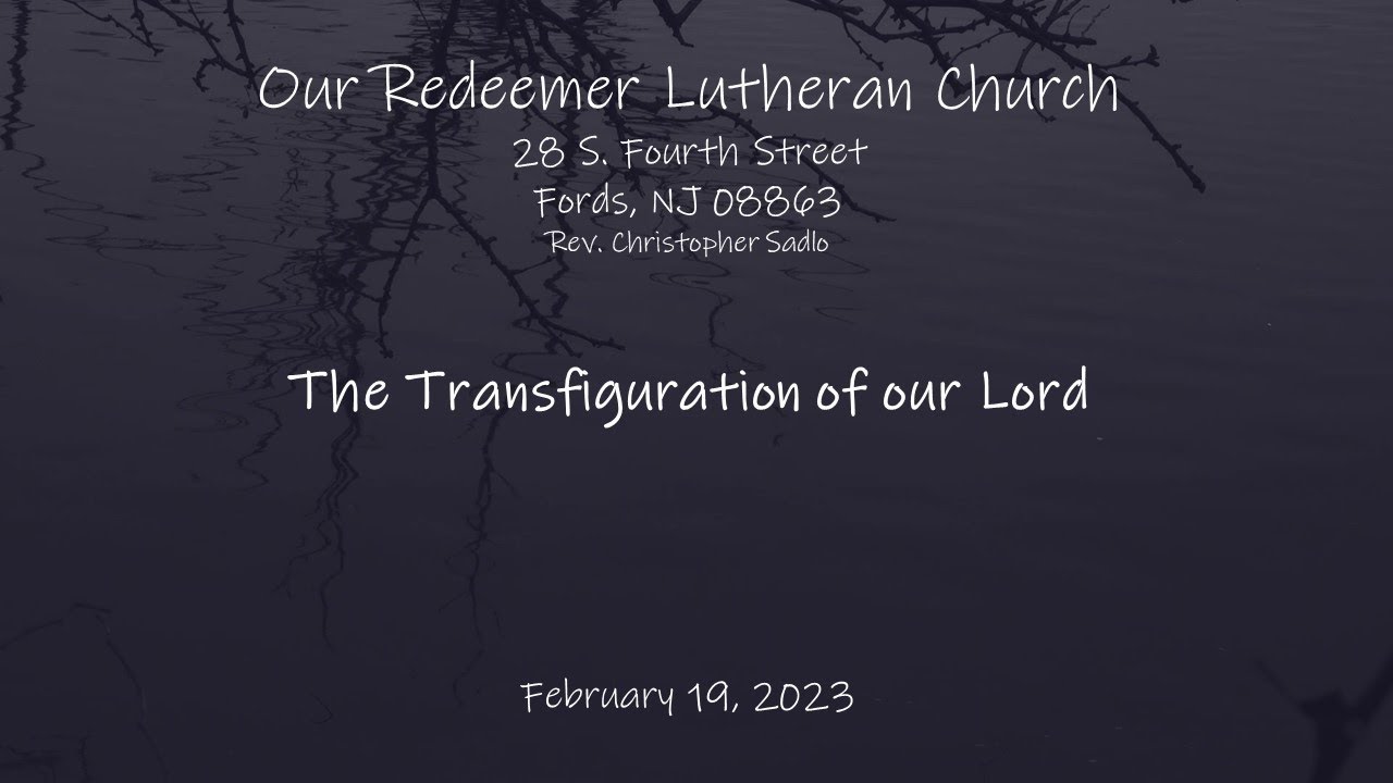 Transfiguration Sunday - YouTube