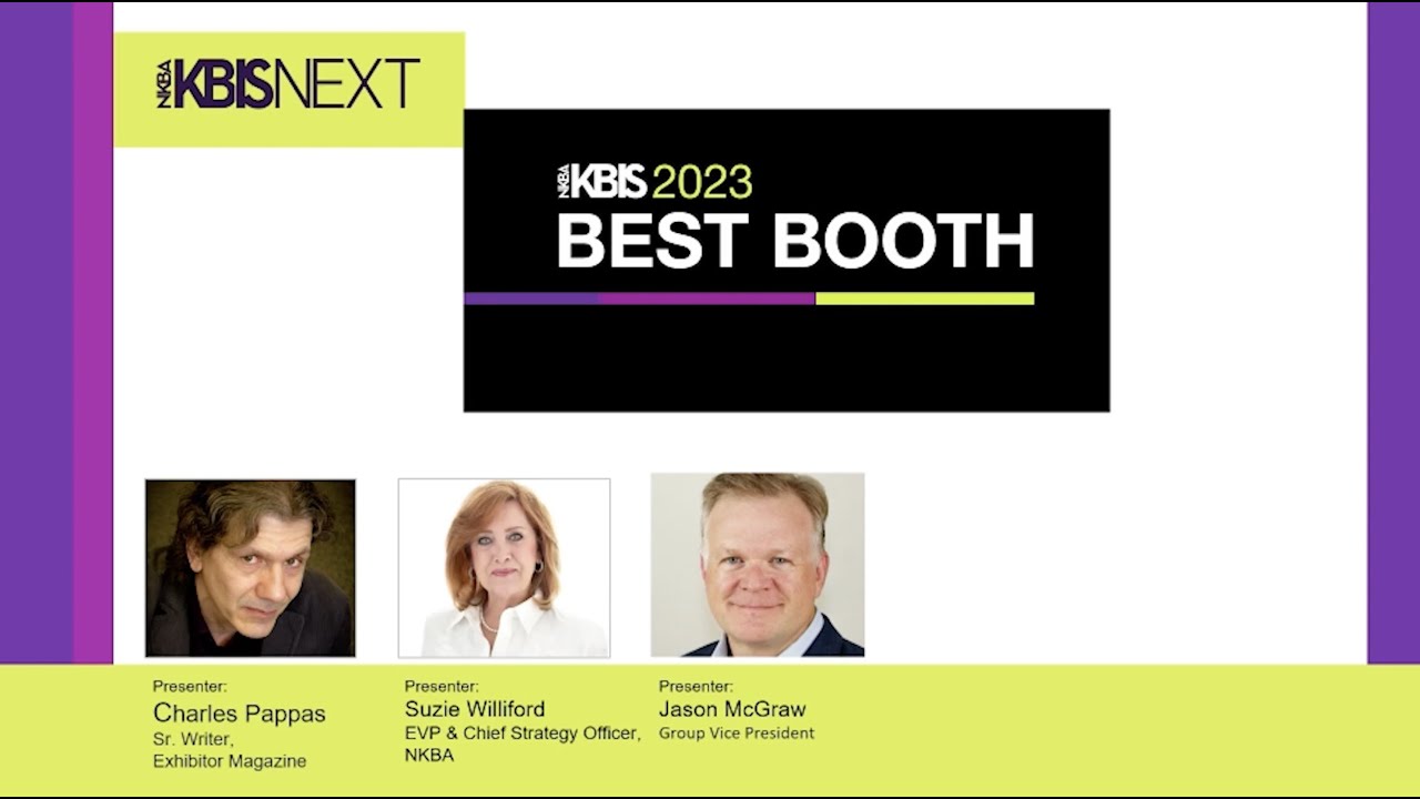 Best Booth Awards | KBIS 2023 - YouTube
