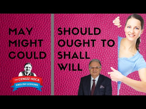 Modallar Detay -2 (may, might, should, ought to) the cengiz hoca