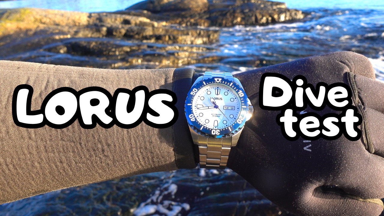 Can you DIVE with a LORUS? │ Dive testing of watches - YouTube