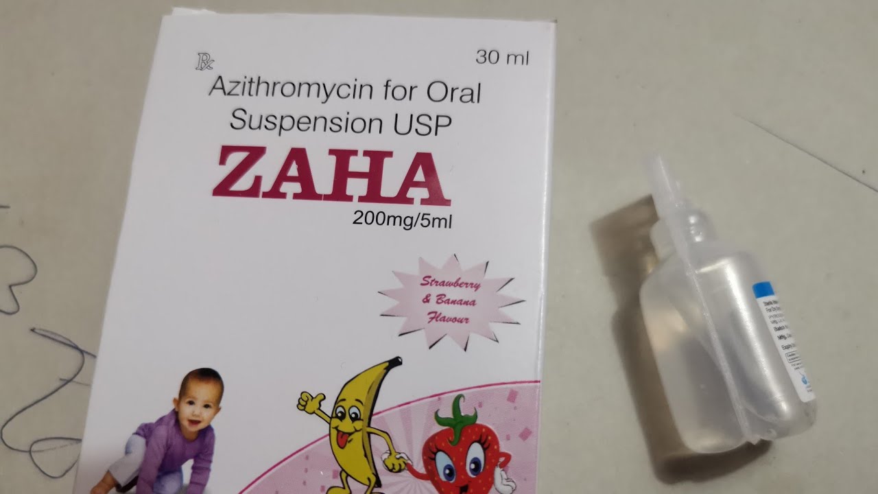 شلون نحل شراب الالتهاب زوسين أزيثرومايسين او ازي ونس او زاها zaha شراب ...
