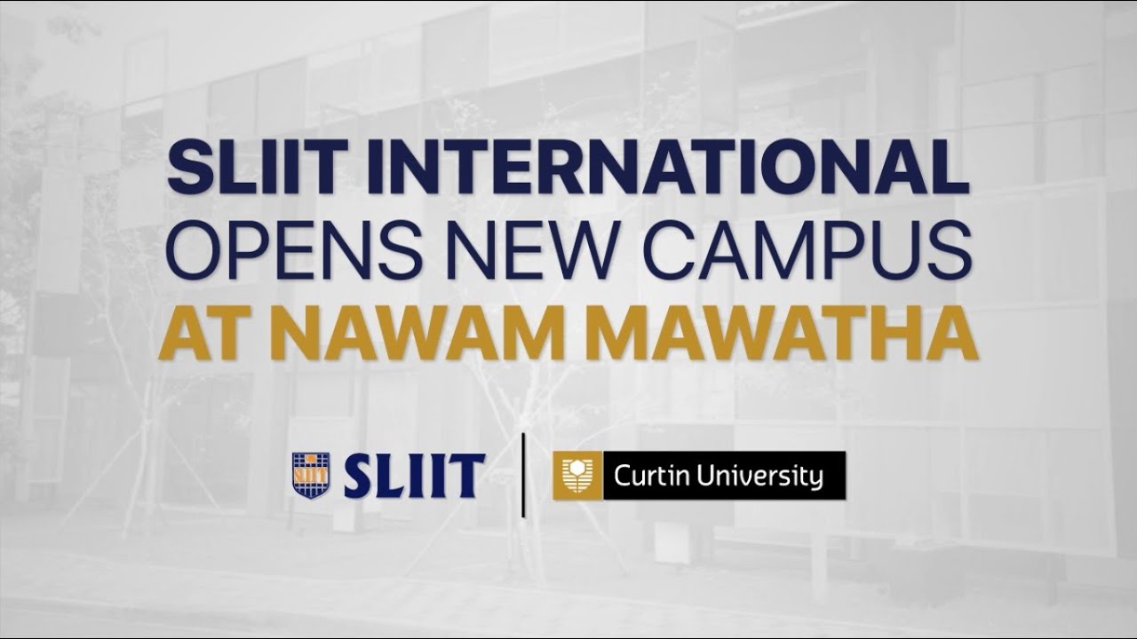 SLIIT INTERNATIONAL new Campus | Nawam Mawatha Colombo - YouTube