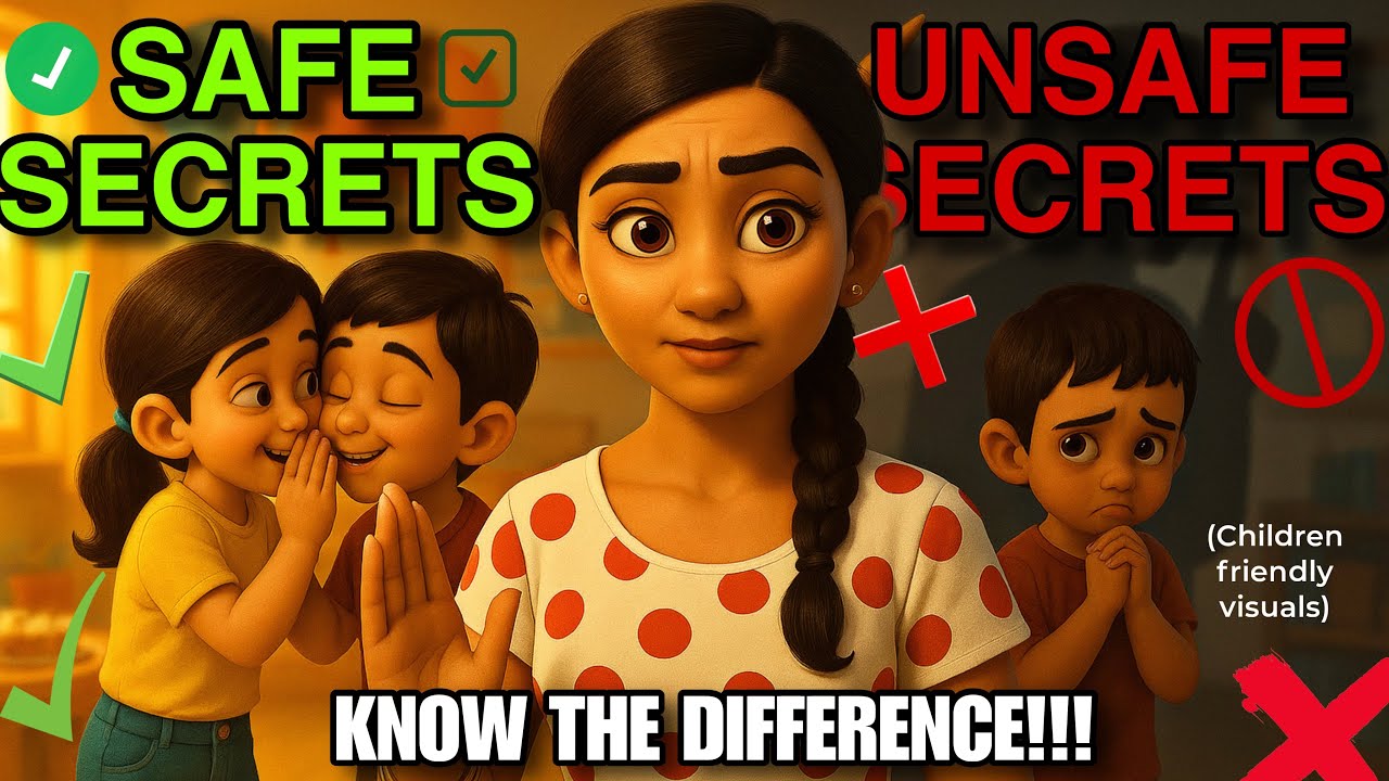 Safe or Unsafe Secret? This Pixar-style video teaches kids what to do ...