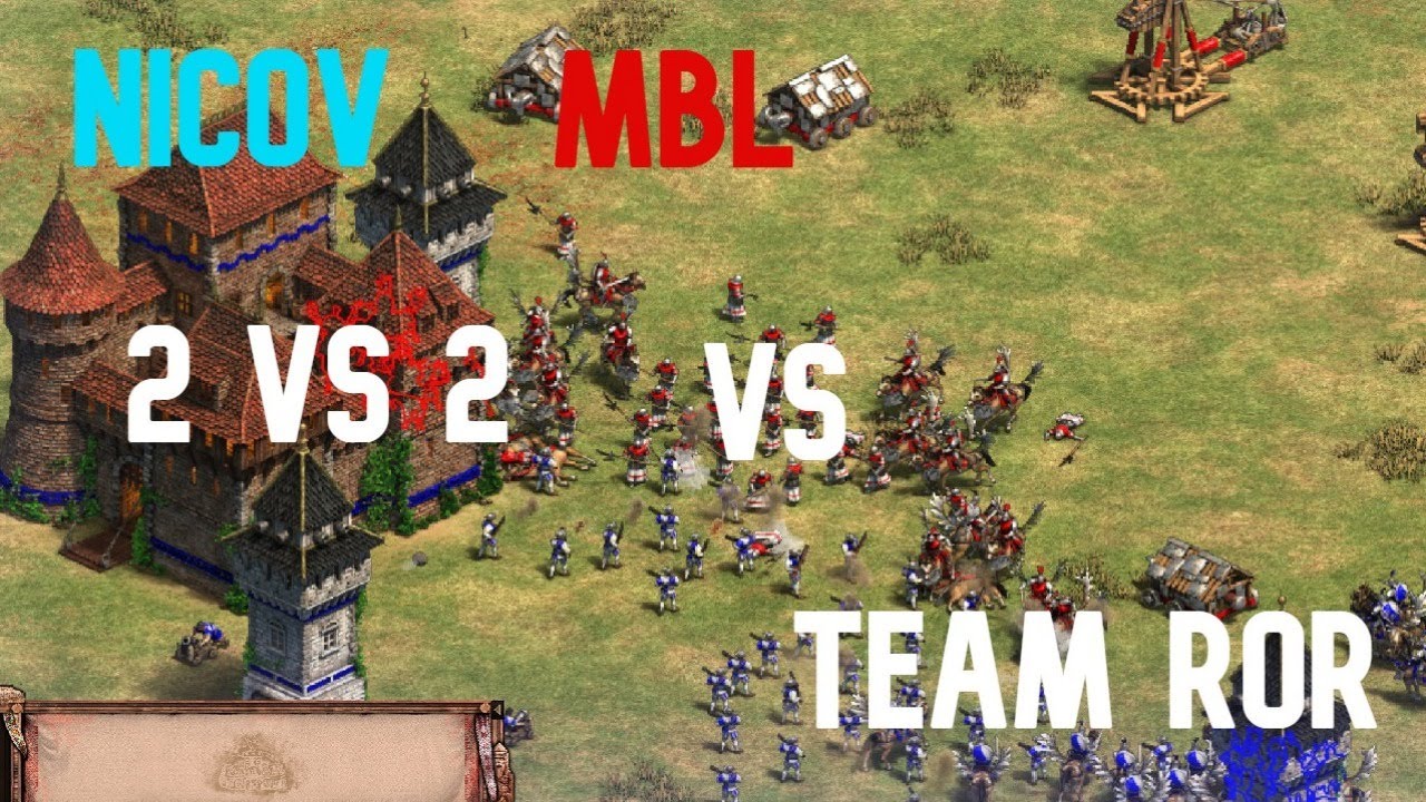 NICOV- MBL VS TEAM ROR CUARTOS DE FINAL EMPIRE WAR 2V2 (BY LIDAKOR ...