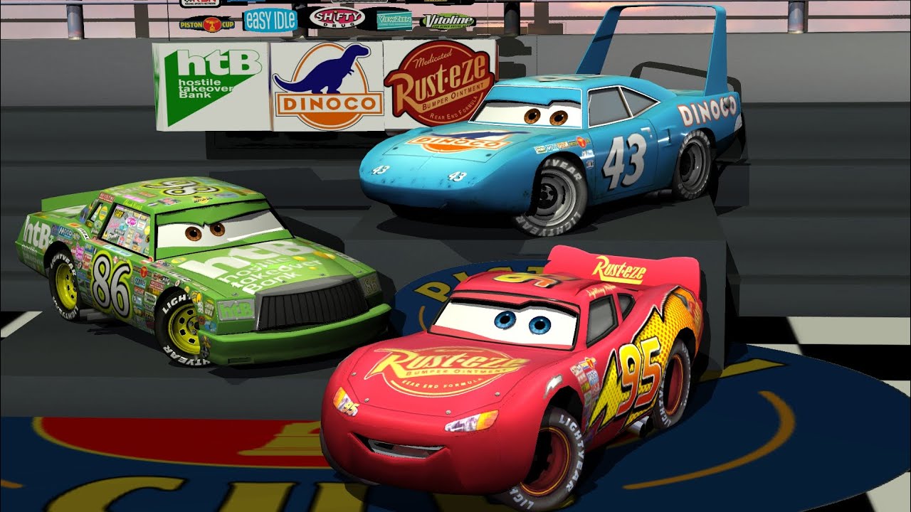 Cars the Game /prisma 3d 2.0 all pack - YouTube