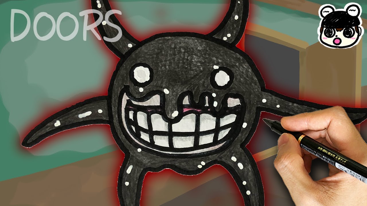 DOORS SCREECH that can be Drawn overwhelmingly and easily | How to Draw ...