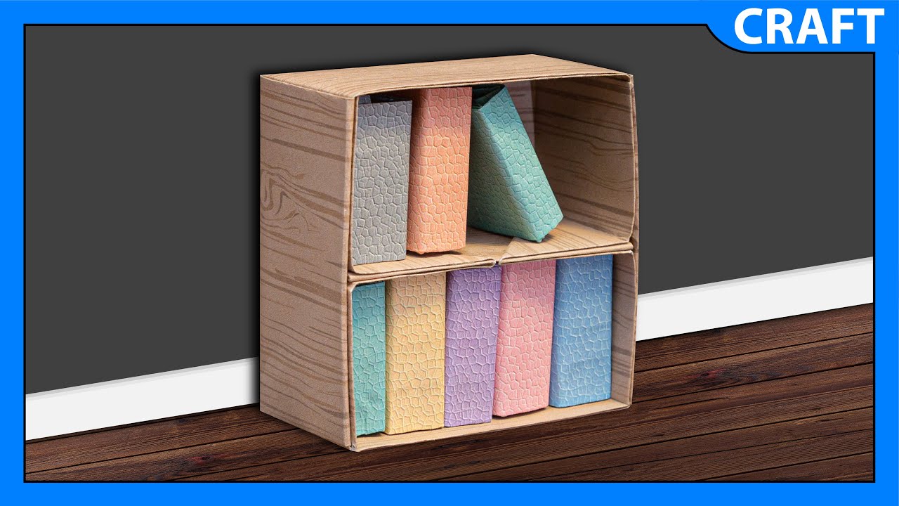 Origami Bookshelves | Back to School - YouTube