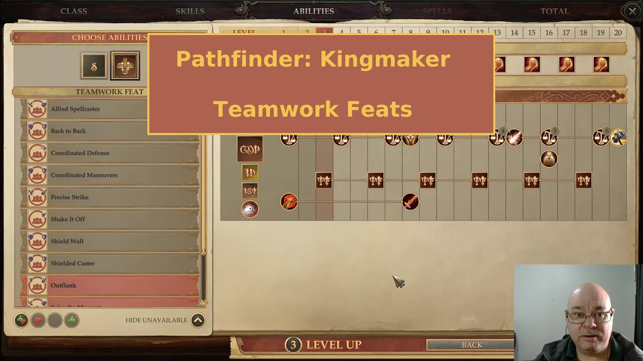 Pathfinder: Kingmaker - Teamwork Feats - YouTube