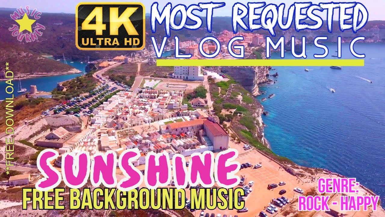 Sunshine ( Rock - Happy | Audio Library - Free Music | Free 4K Video HD ...