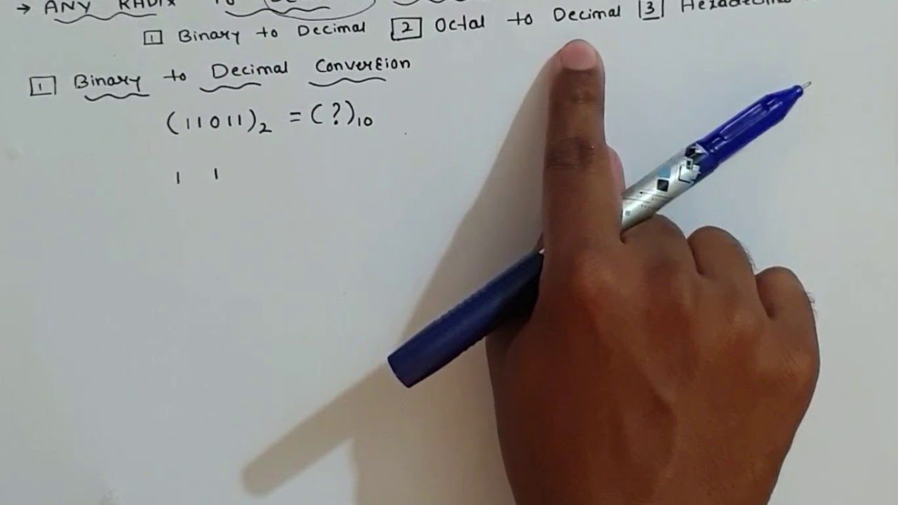 Number System_Basic Electronics Module 5_2 - YouTube