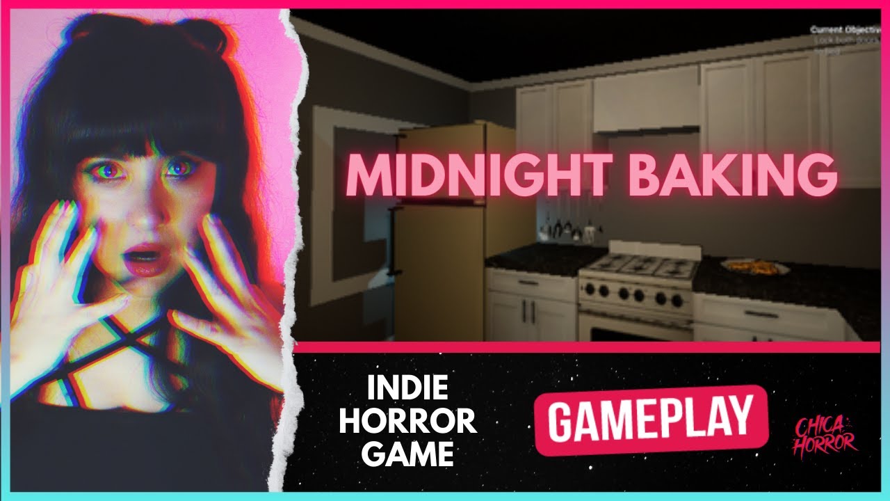 MIDNIGHT BAKING | INDIE HORROR GAME | Gameplay - YouTube