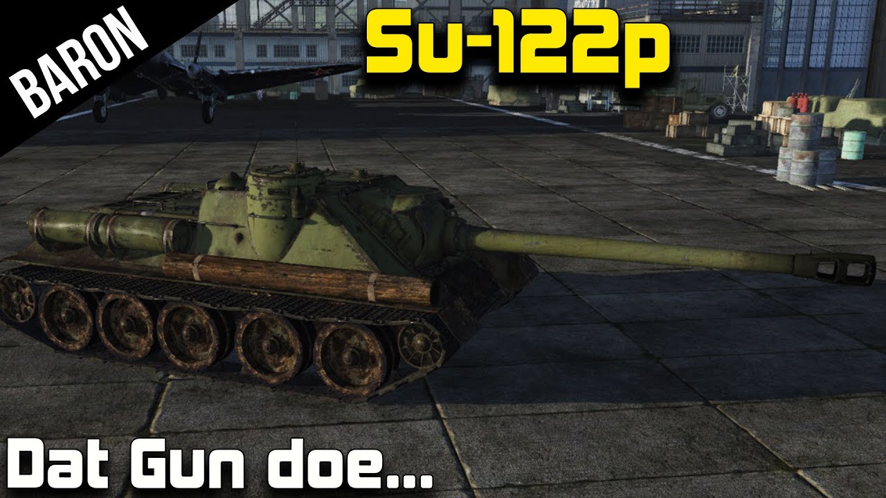 Enemies Go Boom! Stalin's Premium Su-122p (War Thunder Tanks 1.43 ...