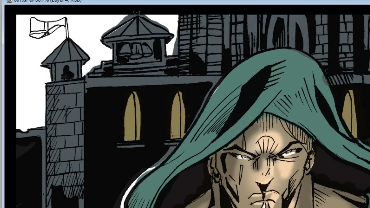 Comic Book coloring - Bloodstone 2 - YouTube