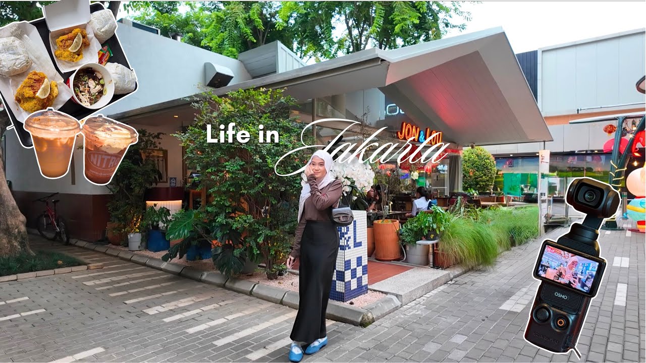 Life in Jakarta Ep. 4📸 | Bb.q Chicken, Papaya, Coffeeshop, SCBD Park ...