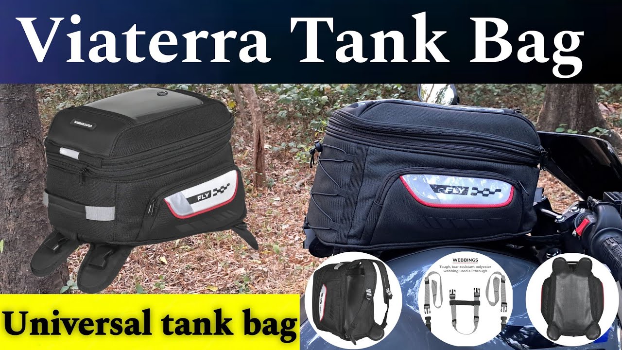 Viaterra Fly Universal Tank Bag | Review & Installation | Best tank bag ...